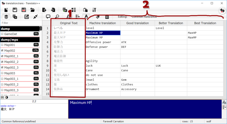 How to translate using Translator++ – Dreamsavior