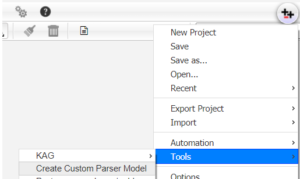 Parser Model Creator – Dreamsavior