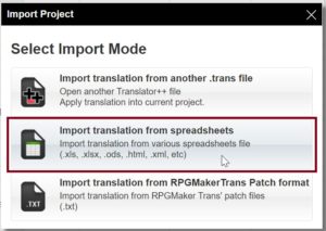 Importing translation from spreadsheet files – Dreamsavior