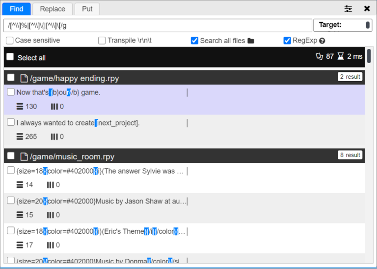 Special characters – Dreamsavior
