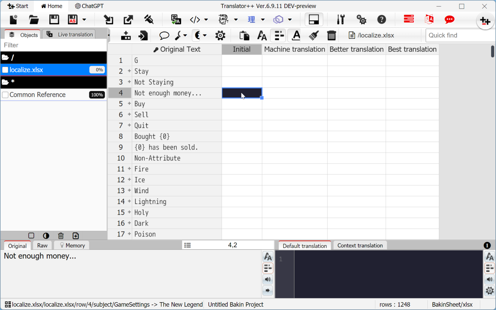 How to translate RPG Developer Bakin – Dreamsavior